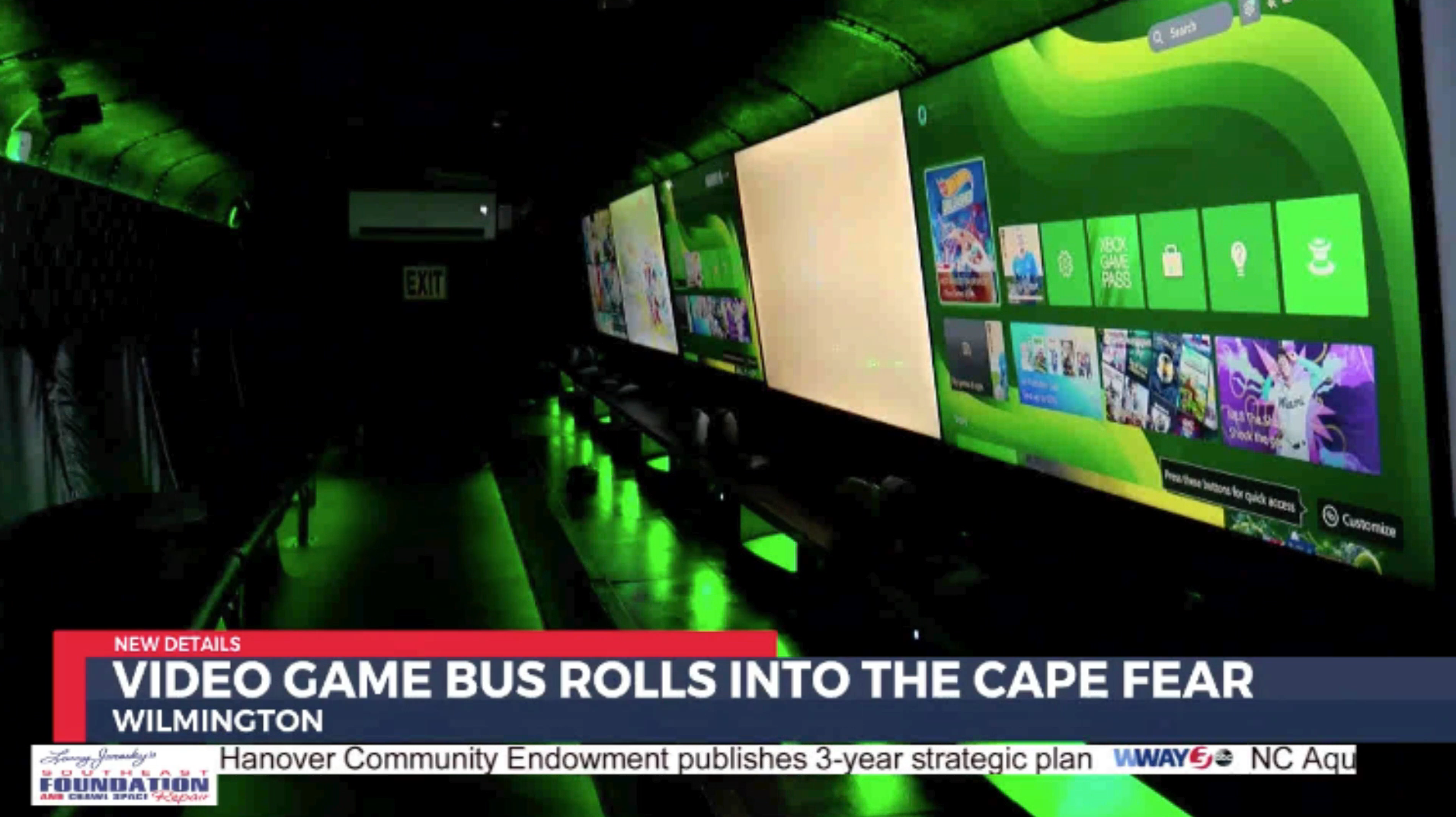 Gaming Party Bus – Video Game Bus Wilmington NC