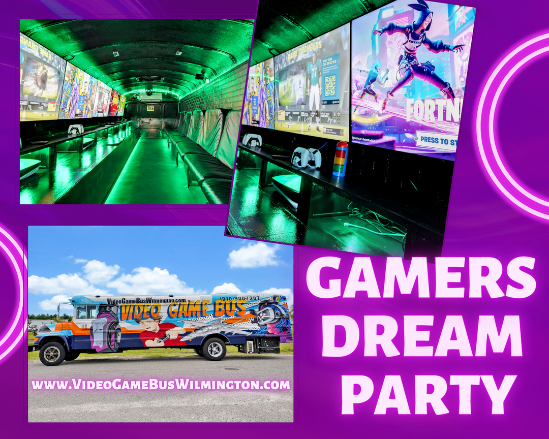 Video Game Bus Wilmington NC